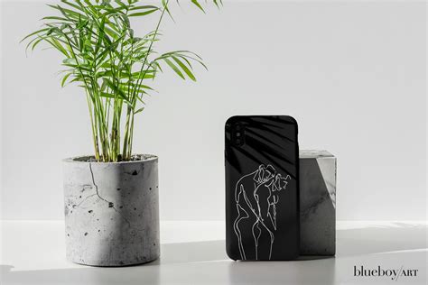 Gay Couple Line Art Iphone Case Gay Love Phone Case Black Etsy UK