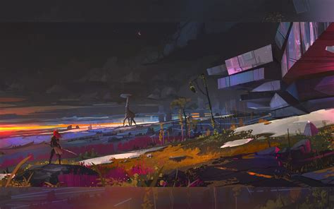 氛围极具感染力 对颜色的运用也十分值得借鉴保加利亚概念设计师ismail Inceoglu 47设计美学 艺术家的天堂 艺术家的天堂 哔哩哔哩视频