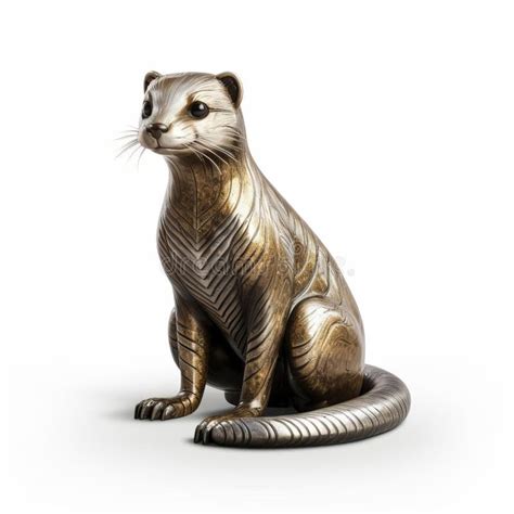 Creating Realistic Mongoose 3d Model With Metal Texture Stock