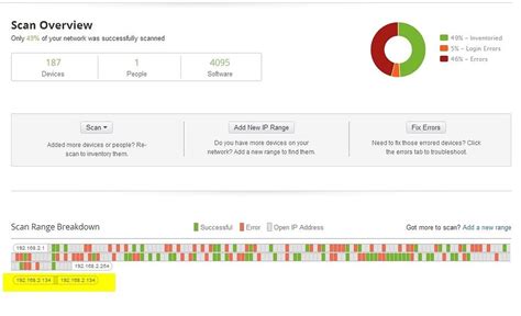 Spiceworks Scan Open Ip Address Spiceworks Support Spiceworks