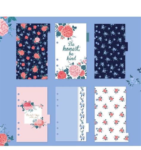 Stks Set Verdelers Papier Indexen Persoonlijke G Grandado