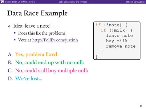 concurrency and threads cse 333 spring ppt download