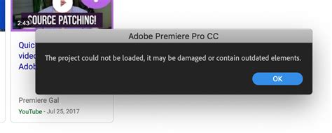 Project Can Not Be Loaded Adobe Community 10608191