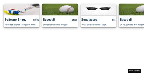 React Grid Examples Codesandbox