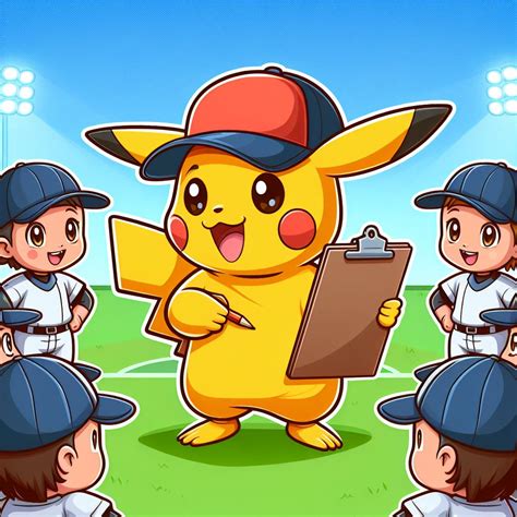 Pikachu As A Baseball Coach By Alteregobro On Deviantart