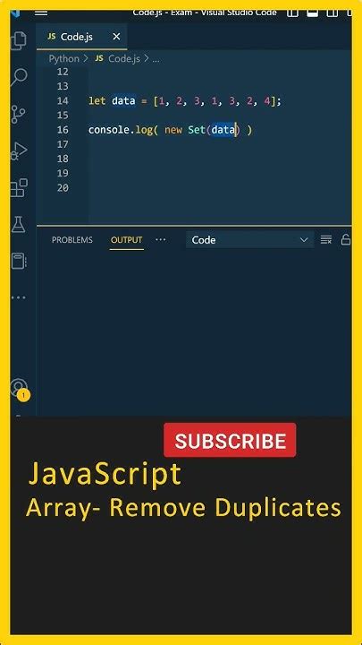 Javascript Arrays Remove Duplicates From Array Javascript In Telugu