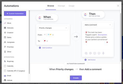 guide to automations in clickup with 10 use case examples
