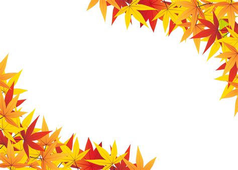 フリーイラスト 紅葉したもみじの飾り枠でアハ体験 GAHAG 著作権フリー写真イラスト素材集 GAHAG 著作権フリー