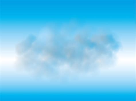 Nebel oder rauch isoliert transparent spezialeffekt weißer vektor