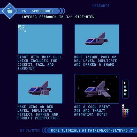 Slynyrd Is Creating Pixel Art And Tutorials Patreon Pixel Art Tutorial Pixel Art Games