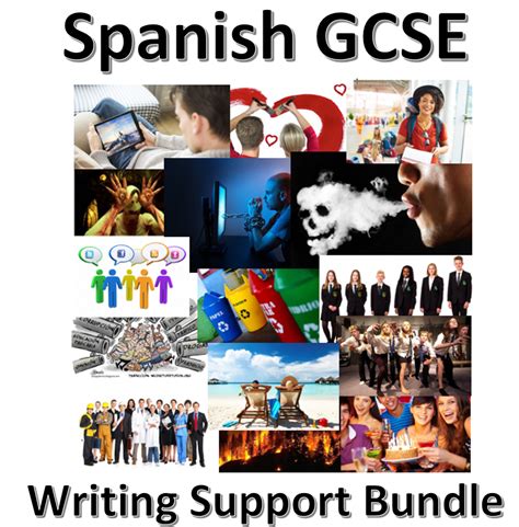 New Spanish GCSE Writing Support Bundle Perfect For Home Learning Teaching Resources