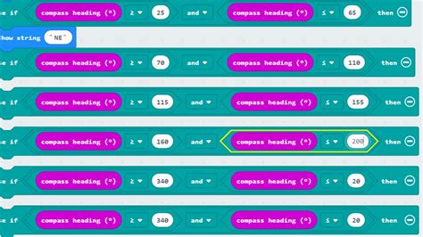 การทำเข็มทิศ If Else ใน Makecode Microbit Youtube
