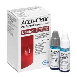 ACCU CHEK PERFORMA CONTROL SOLUTION Medical Supplies Doctor Supplies Healthcare Supplies