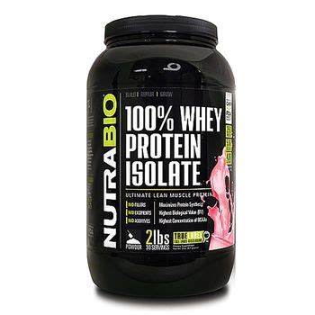 NutraBio Whey Protein Isolate Review Best Protein Powders