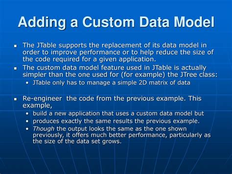 The Practice Of JTable In Swing Ppt Download