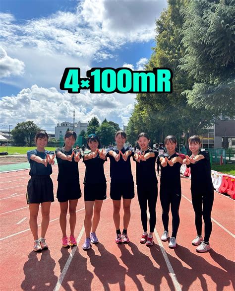 日本女子体育大学 陸上競技部 天皇賜盃第92回日本学生陸上競技対校選手権大会92日本ic ️‍🔥4×100mr 予選1日目 17