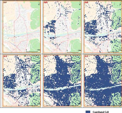 Spatio Temporal Representation Of Contributions For Each Timestamp Download Scientific Diagram