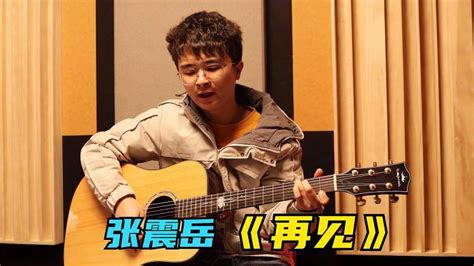 一分钟学会超好听的张震岳《再见》吉他弹唱音乐流行音乐好看视频