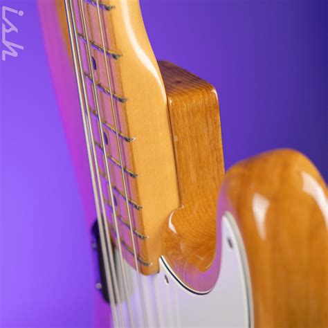 1976 Fender Usa Precision Bass Natural 1 Owner Original Receipt
