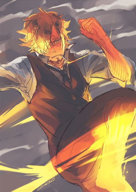 One Piece Sanji Diable Jambe