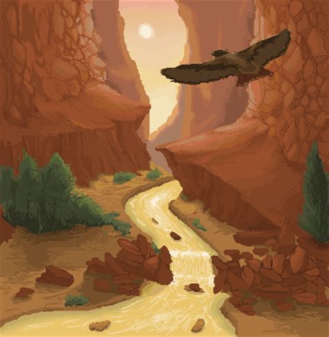 Another Ms Paint Landscape By Fishrat On DeviantArt