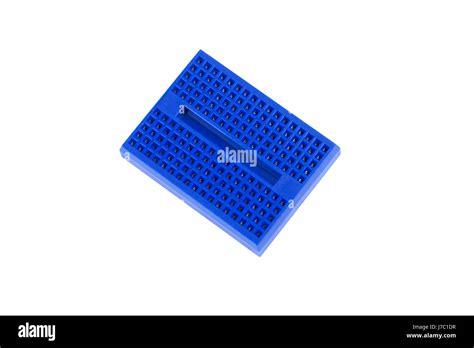Mini Solderless Prototype Breadboard Isolated Stock Photo Alamy