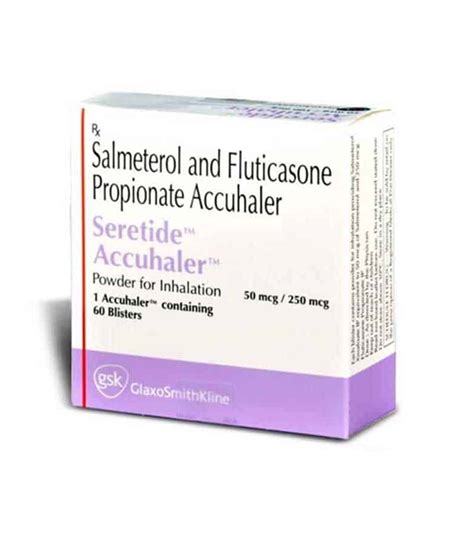 Seretide Accuhaler 250 50mcg Wealzin