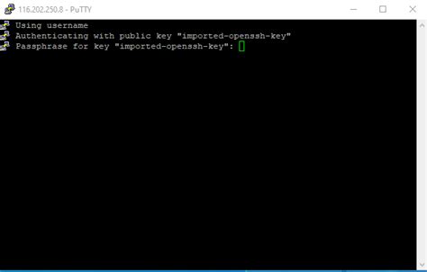 how to connect to your account using the putty ssh terminal atreshost