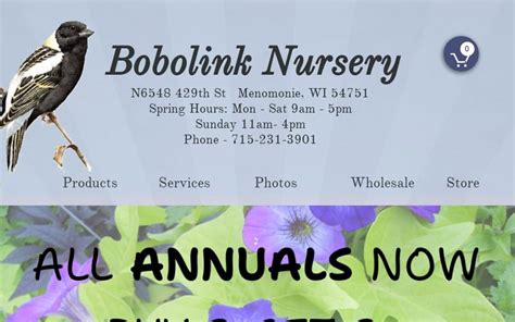 Bobolink Nursery Menomonie Wi 54751 Bobolink Nursery Menomonie Wi 54751