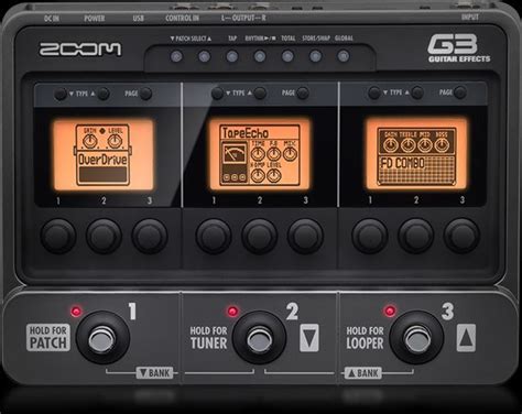 G3 Guitar Effects And Amp Simulator Pedal Zoom