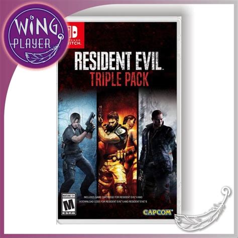 Nintendo Switch Resident Evil Triple Pack 生化危机三部曲合集 ( Resident Evil 4 ...