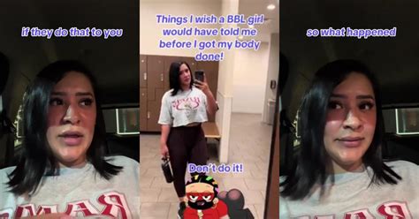 Woman Lists Things She Wishes She Knew Before Getting A BBL