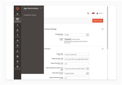 How To Configure Magento Age Verification Extensions