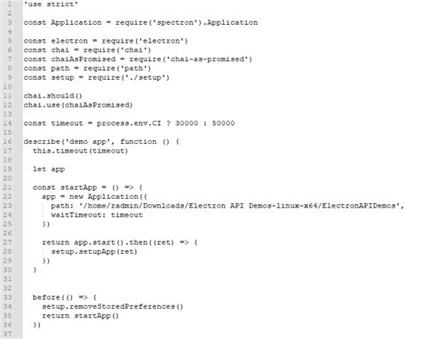 Using Spectron For Electron Apps