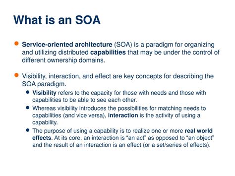 Ppt Oasis Reference Model For Service Oriented Architecture 10