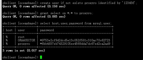 「更易用的oceanbase」：obproxy 工具配置及日常运维 墨天轮