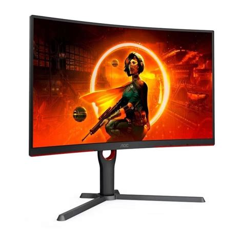 AOC CQ G E QHD VA Ms Hz Curved HDR Gaming Monitor BIG W