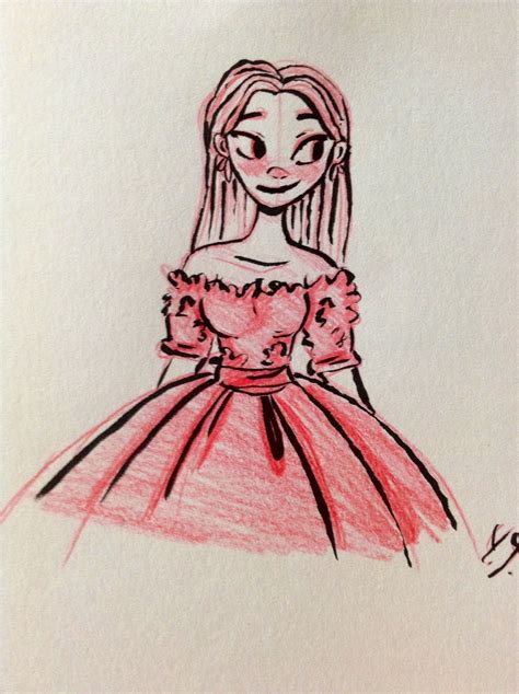 Girl Sketch By Yenthe Joline