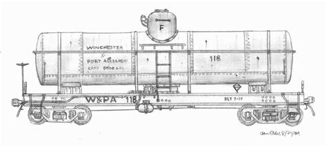 Narrow Gauge Tank Car By Simulatortrain On Deviantart