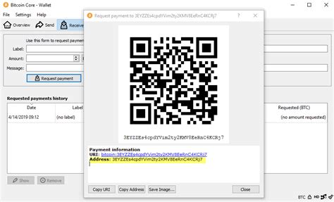How Do I Create New Receiving Address In Bitcoin Core Wallet How Do