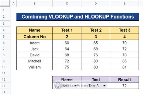 How To HLOOKUP For Multiple Criteria In Google Sheets Ways