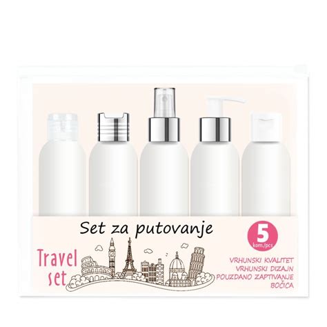 Hiper Travel set sa 5 bočica | Hiper.rs