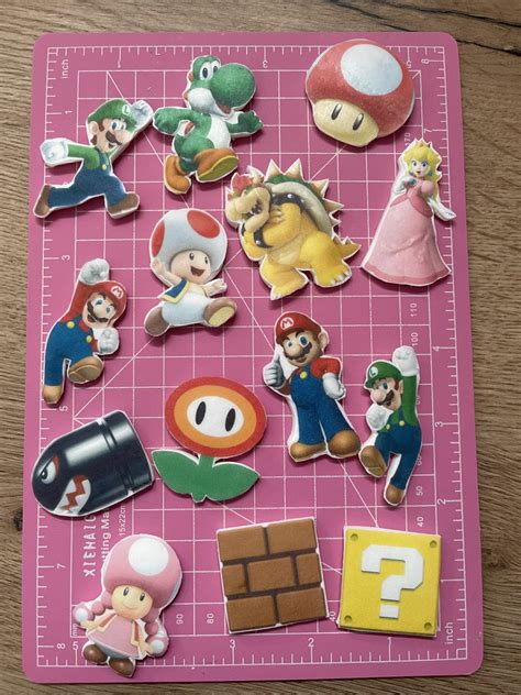 Number Cake Super Mario Bros