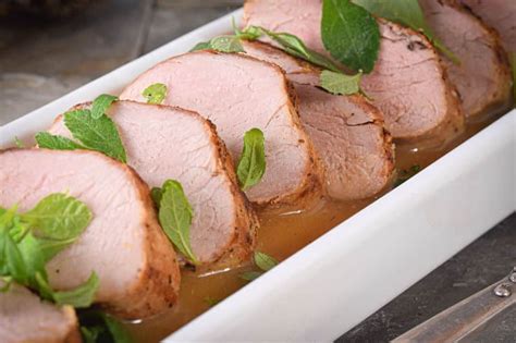 Electric Skillet Pork Tenderloin With White Wine Sauce In The Kitch