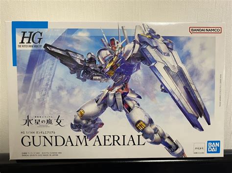 Yahooオークション 1円〜 未組立品 Hg 1144 ガンダムエアリアル プ