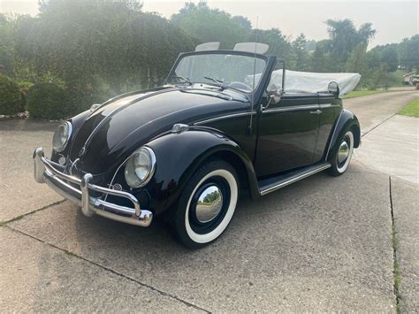 1961 Volkswagen Beetle Bug Vert ClassicConvertible Hot Rod VW Dub Volks