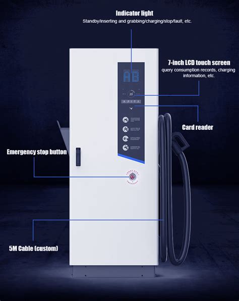 Dc Home Charger Ev Electric Vehicle Dc Fast Charger Ccs Type 2 1 50kw