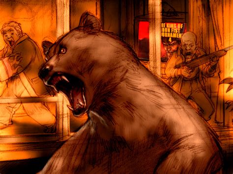 Kawano Takuji Kuma Tekken Tekken Tekken 4 Game Cg Official Art