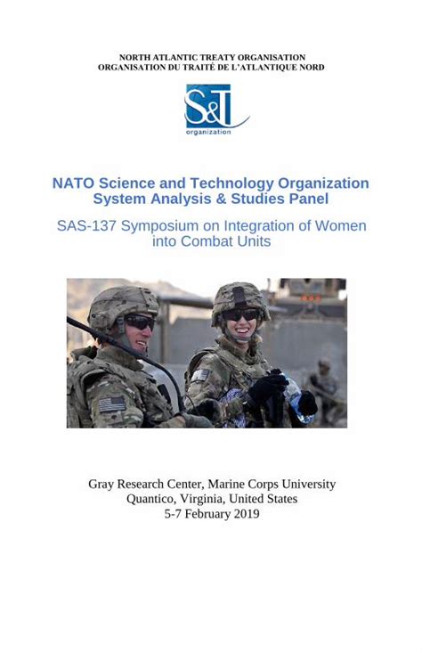 Pdf Nato Science And Technology Organization System Meeting National Geographic Magazine