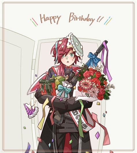 イロ絵す ローレン生誕祭2022お誕生日おめでとうございますではあるよ 」みじかめのイラスト